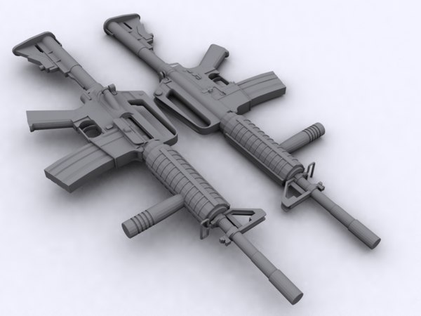 modelo 3d m4a1 - TurboSquid 309983