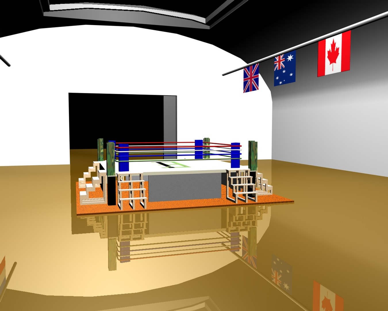 3d Boxing Ring