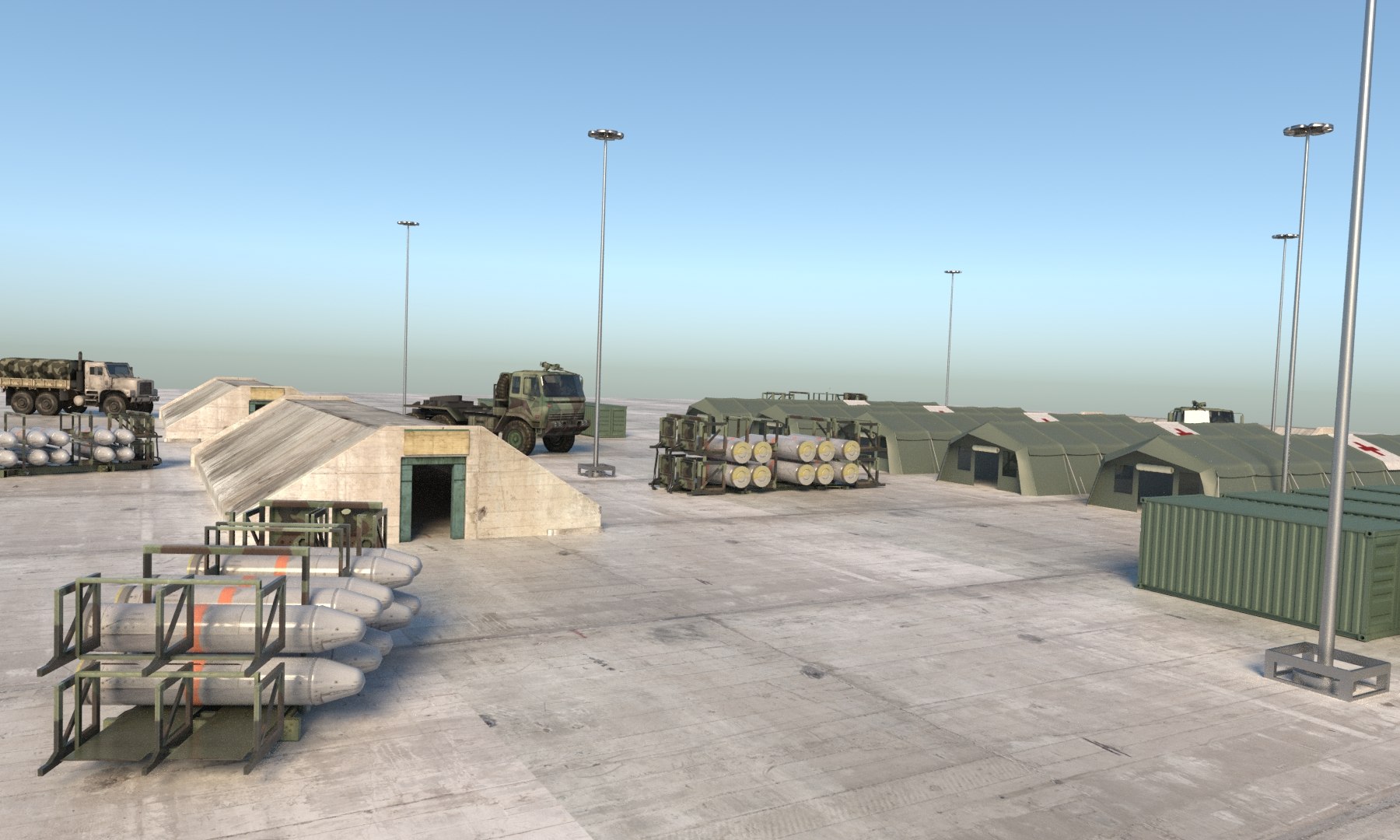 Military Bunker 3D Model - TurboSquid 1382934