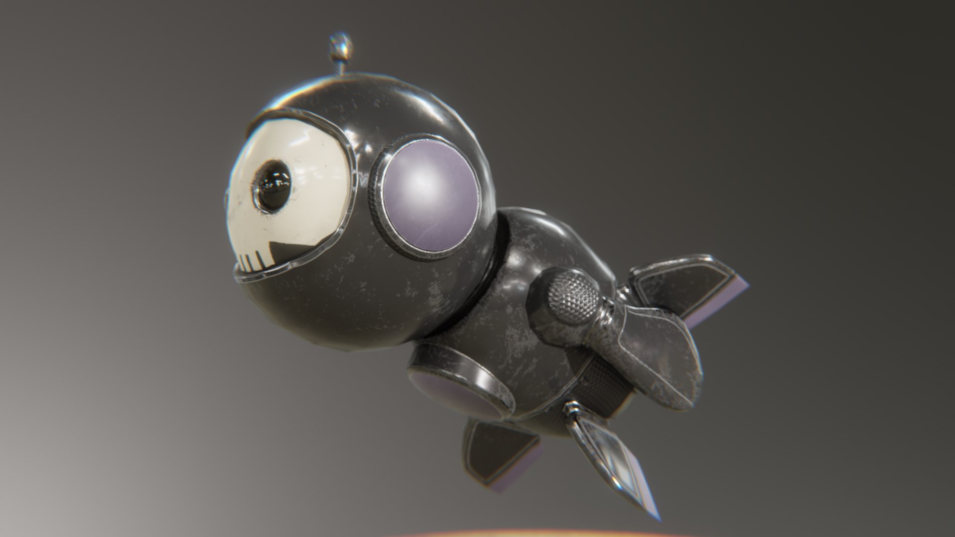 3D Retrobot Skull Version - Technology Mascot - App And Game Ready ...