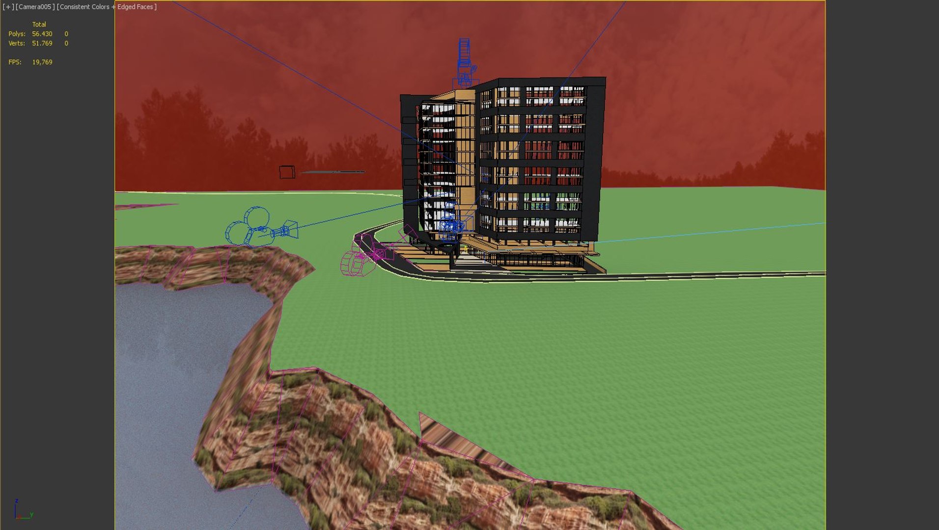 3D Modern State Office Building Model - TurboSquid 1248175