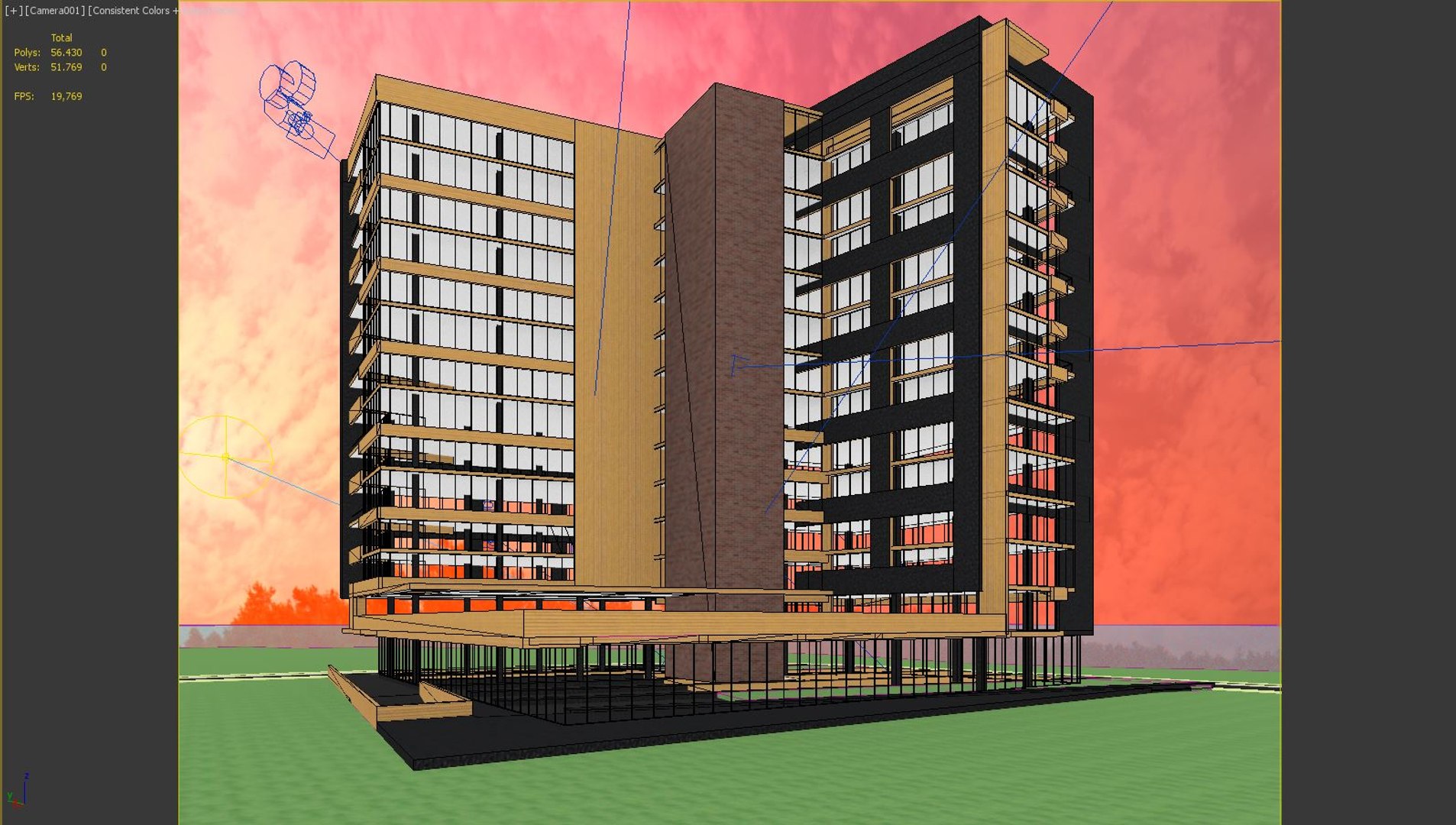 3D Modern State Office Building Model - TurboSquid 1248175