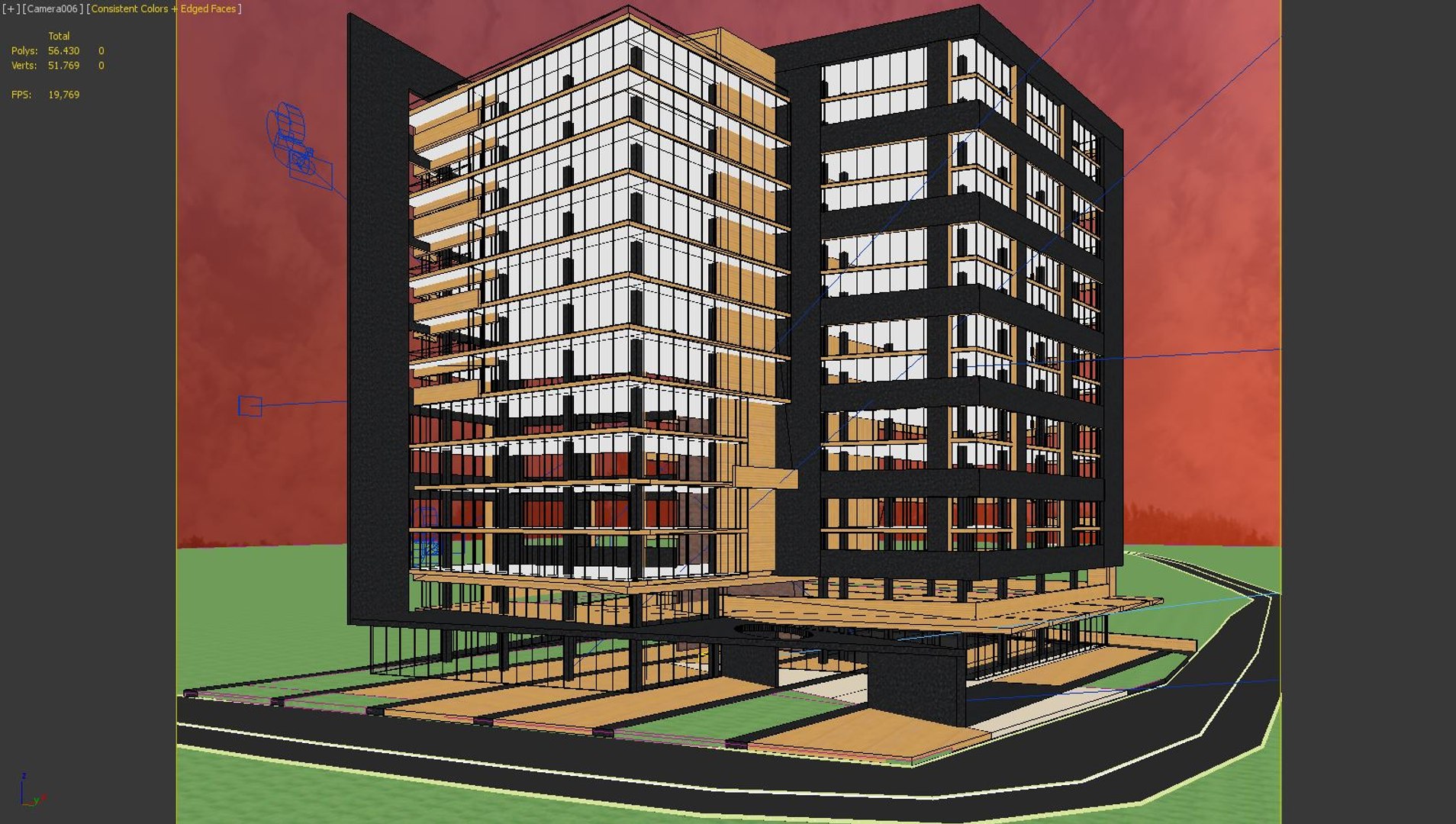 3D Modern State Office Building Model - TurboSquid 1248175