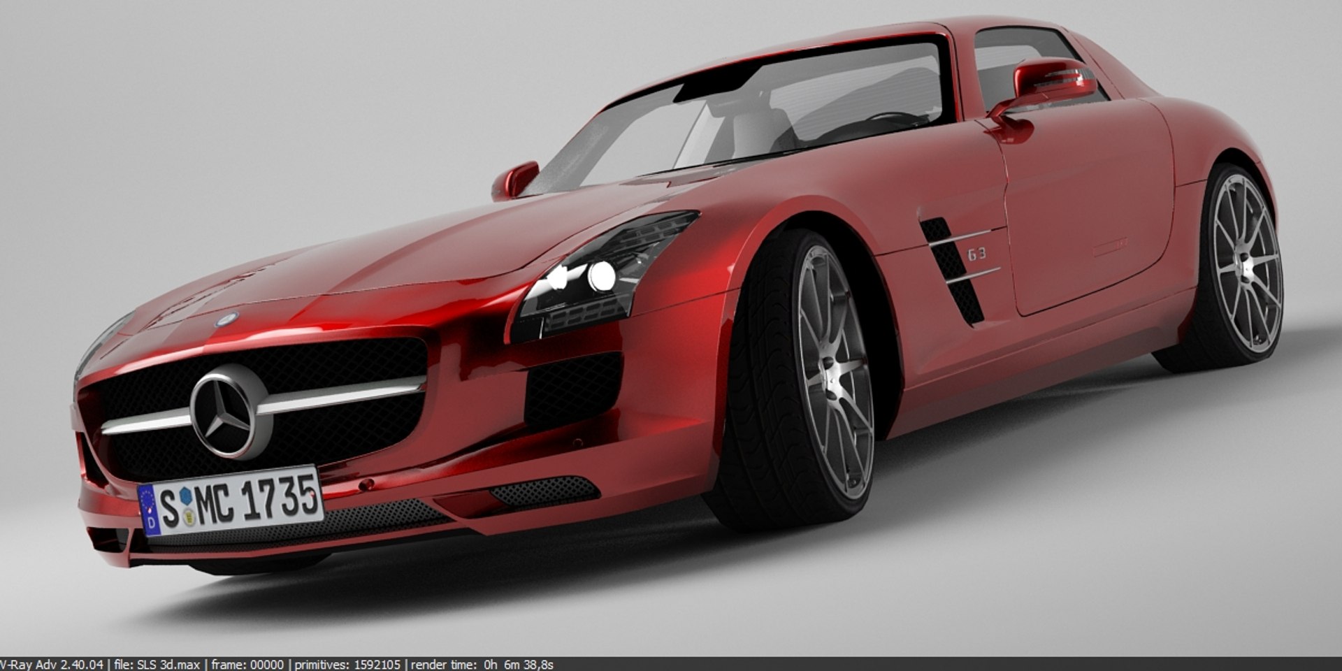 Benz amg 3D model - TurboSquid 1488676