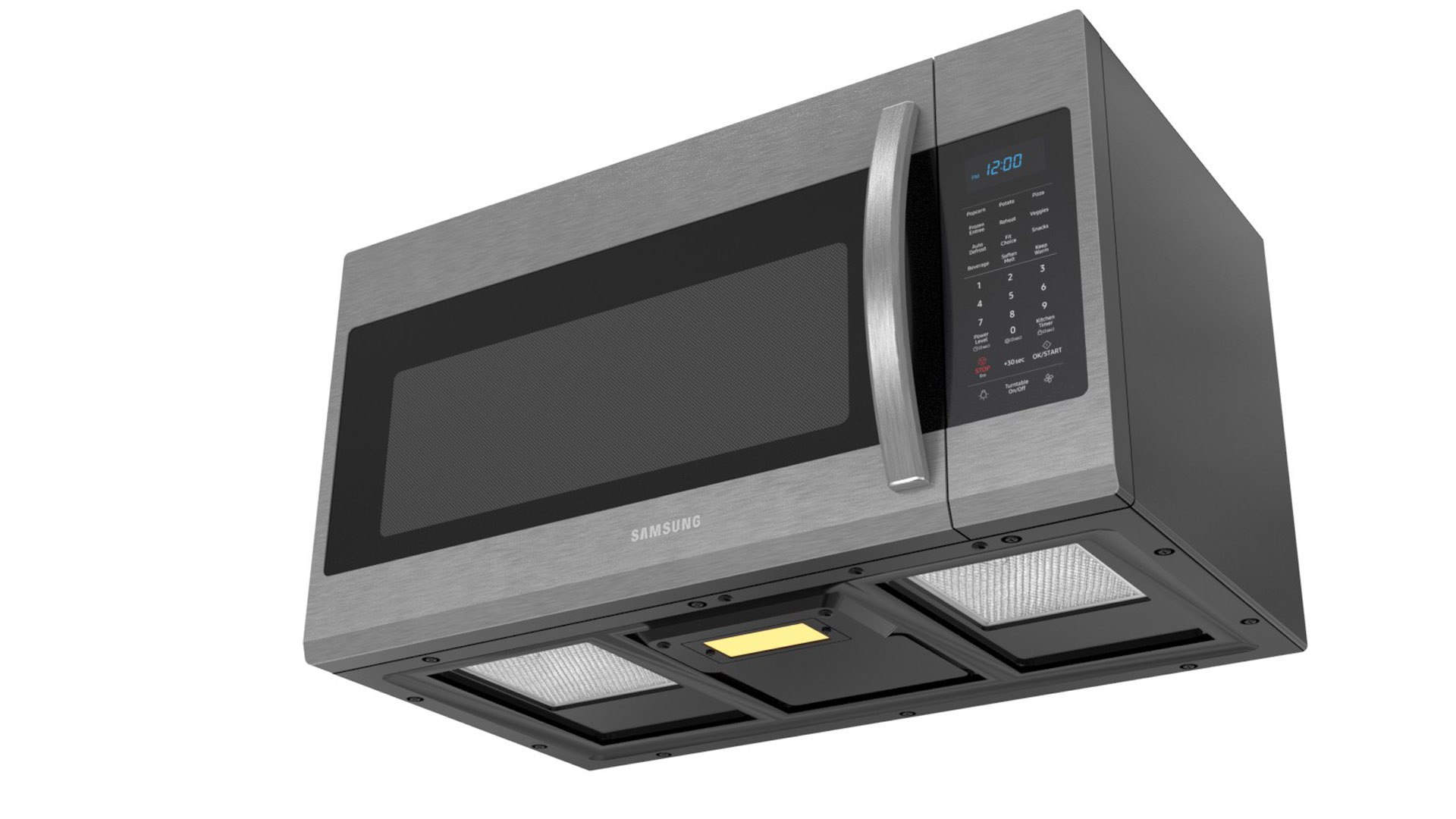 Samsung Over-the-Range Microwave With Sensor Cooking In Stainless Steel ...