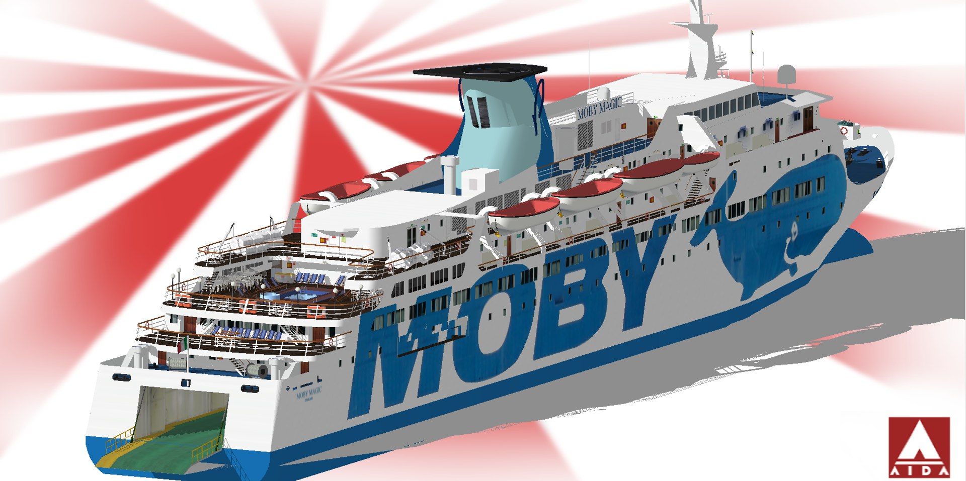 3D Magic Moby Lines - TurboSquid 1232116