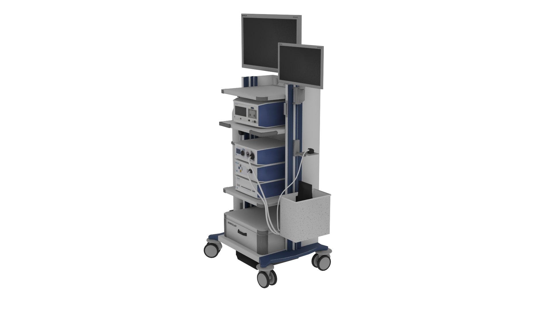 3D Endoscopy Trolly Model - TurboSquid 2496993