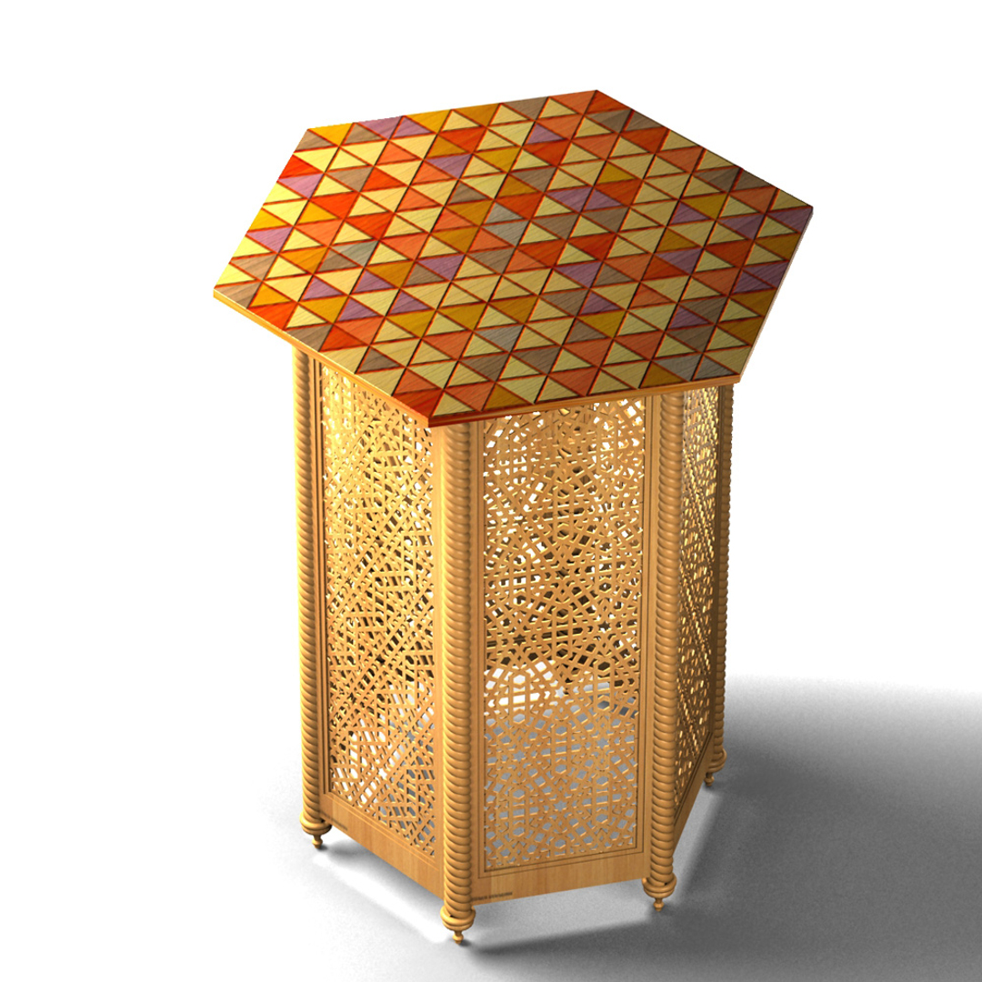 islamic art oriental 3d max