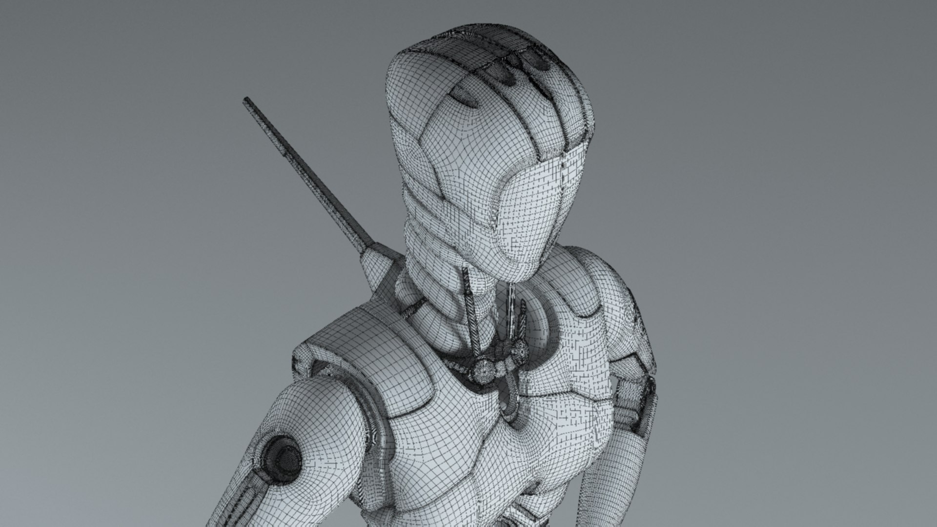 3D Model Female Robot 2 - FR2 - TurboSquid 1875946