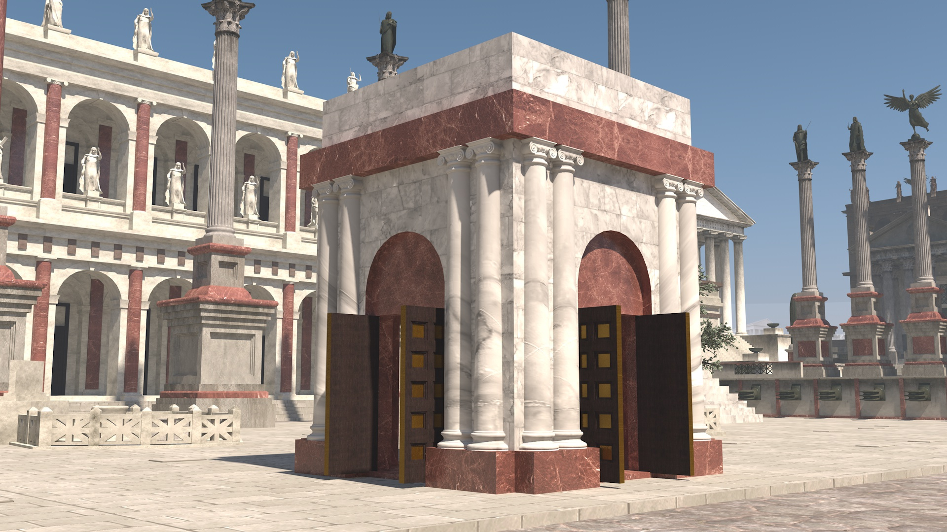 Roman Forum 3D - TurboSquid 1730440
