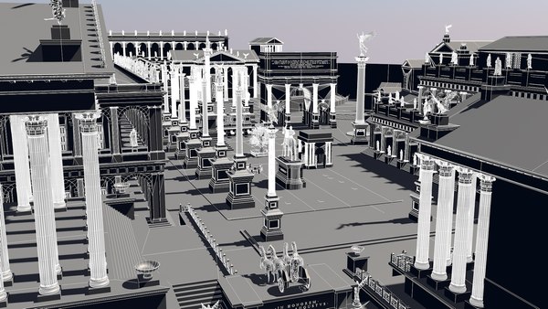 Roman Forum 3D - TurboSquid 1730440