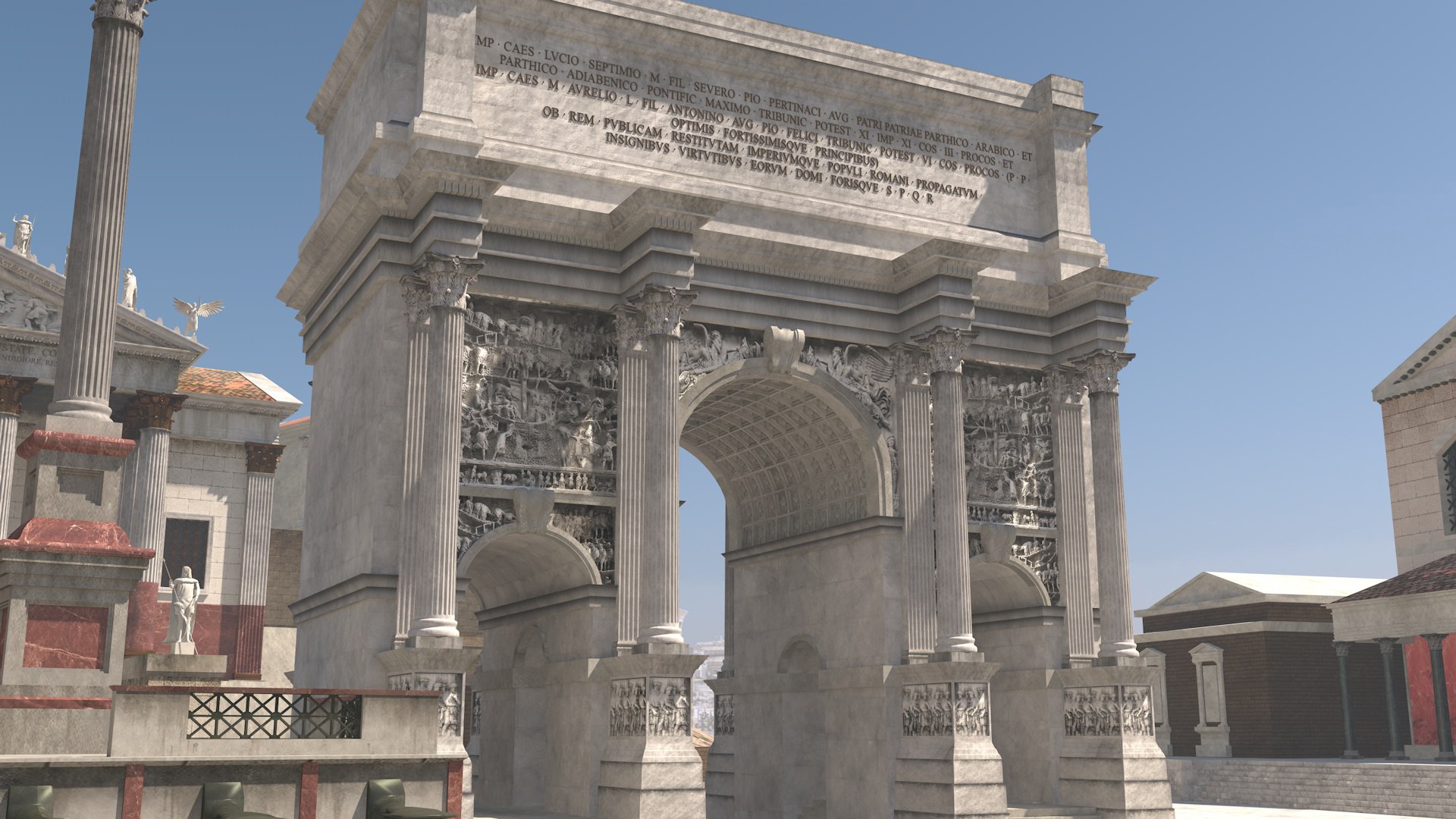 Roman Forum 3D - TurboSquid 1730440