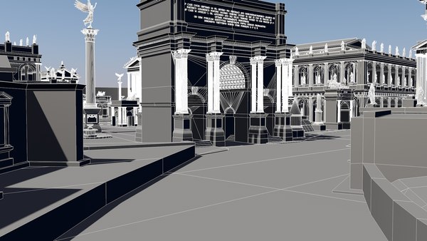 Roman Forum 3D - TurboSquid 1730440