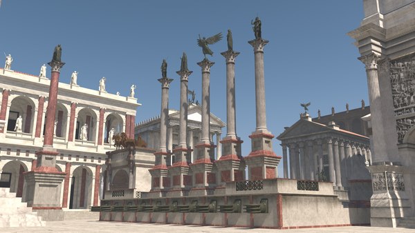 Forum Romanum 3D-Modell - TurboSquid 1730440