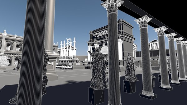 Roman Forum 3D - TurboSquid 1730440