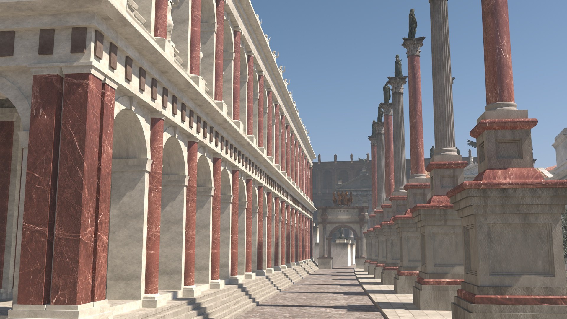 Roman Forum 3D - TurboSquid 1730440