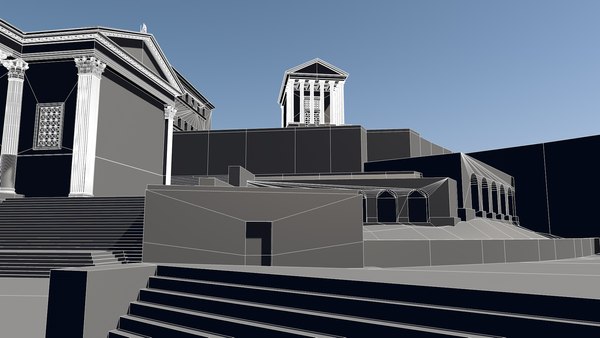 Roman Forum 3D - TurboSquid 1730440