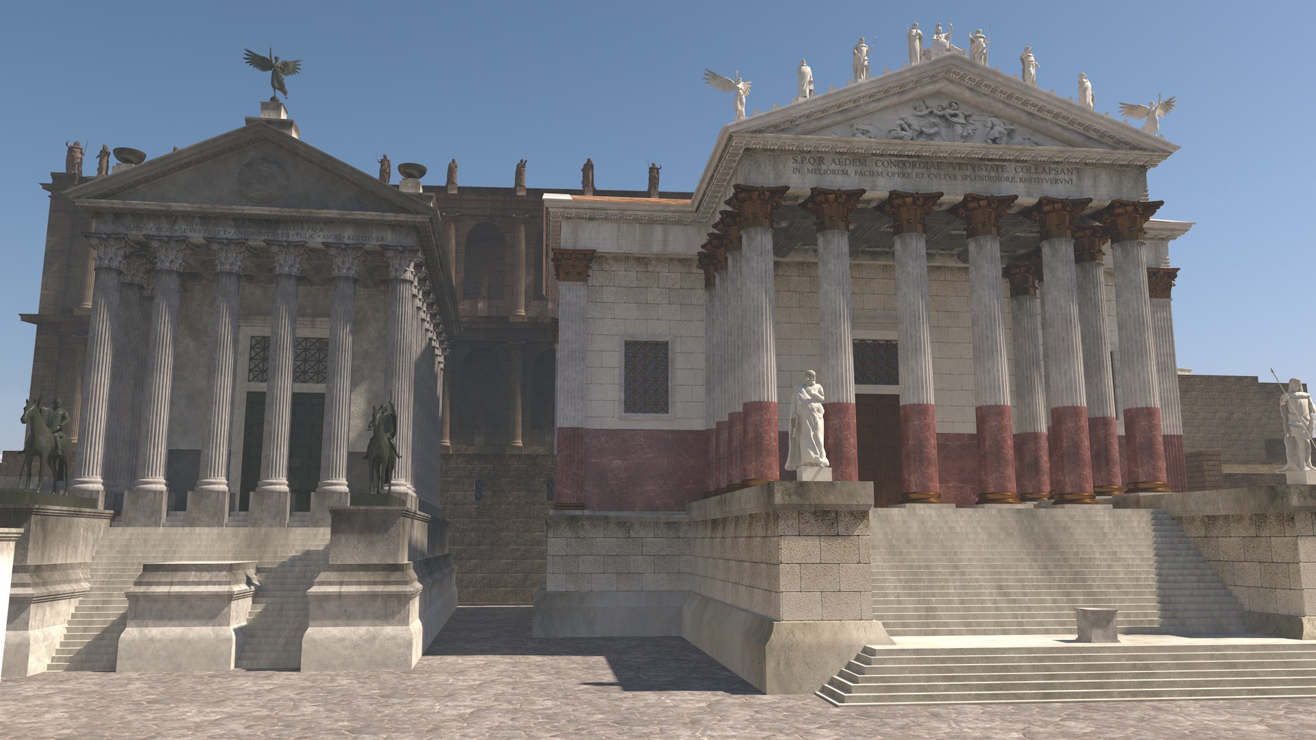 Roman Forum 3D - TurboSquid 1730440