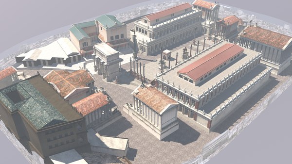 Roman Forum 3D - TurboSquid 1730440