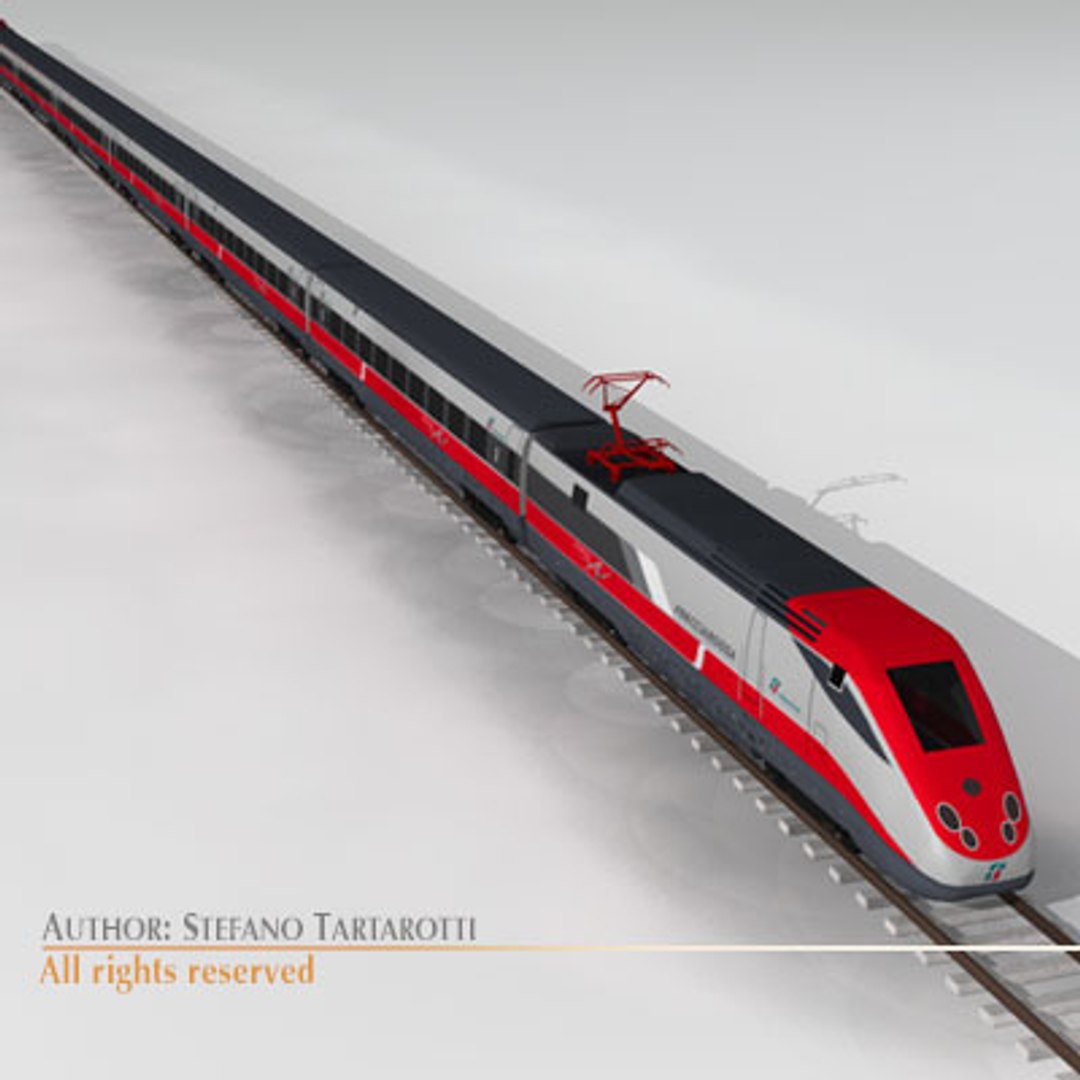 3d Etr500 Frecciarossa Etr 500