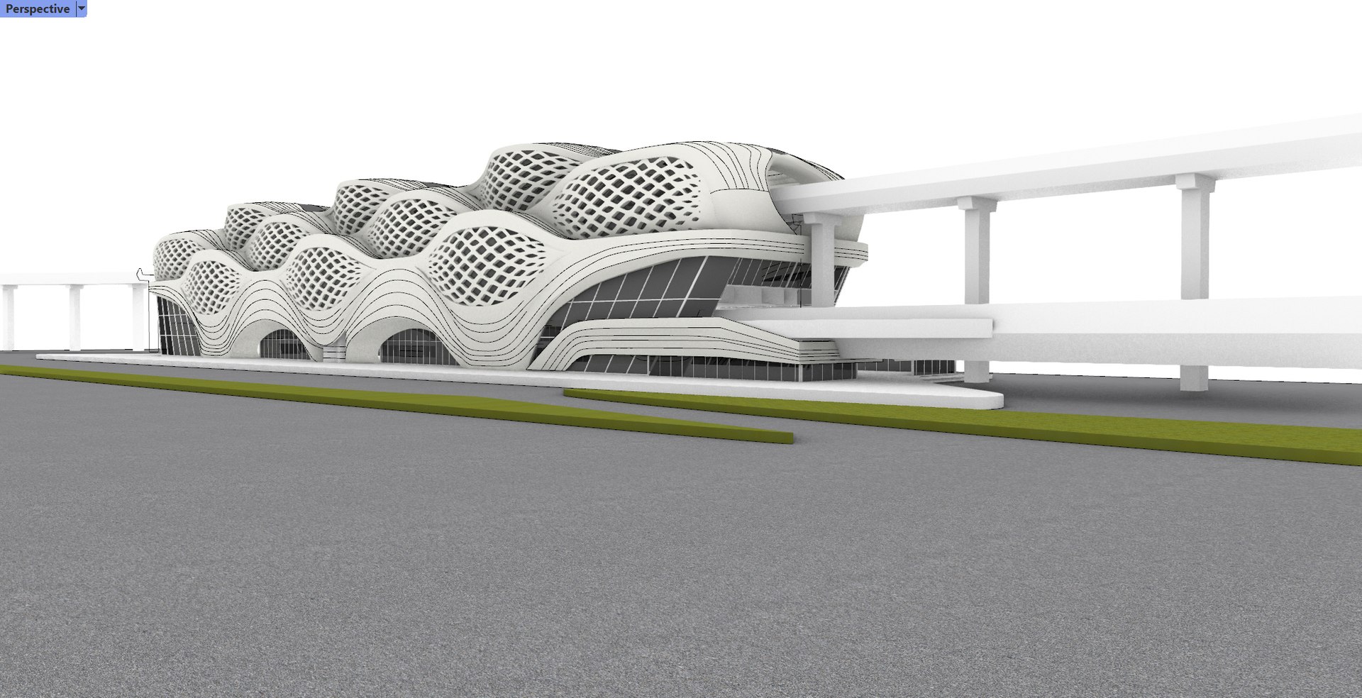 KAFD Metro Station 3D Model - TurboSquid 2391510