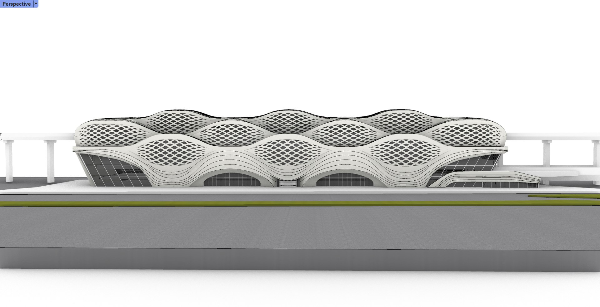 KAFD Metro Station 3D Model - TurboSquid 2391510