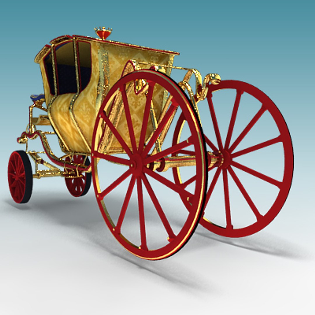 3d Circus Carriage Model