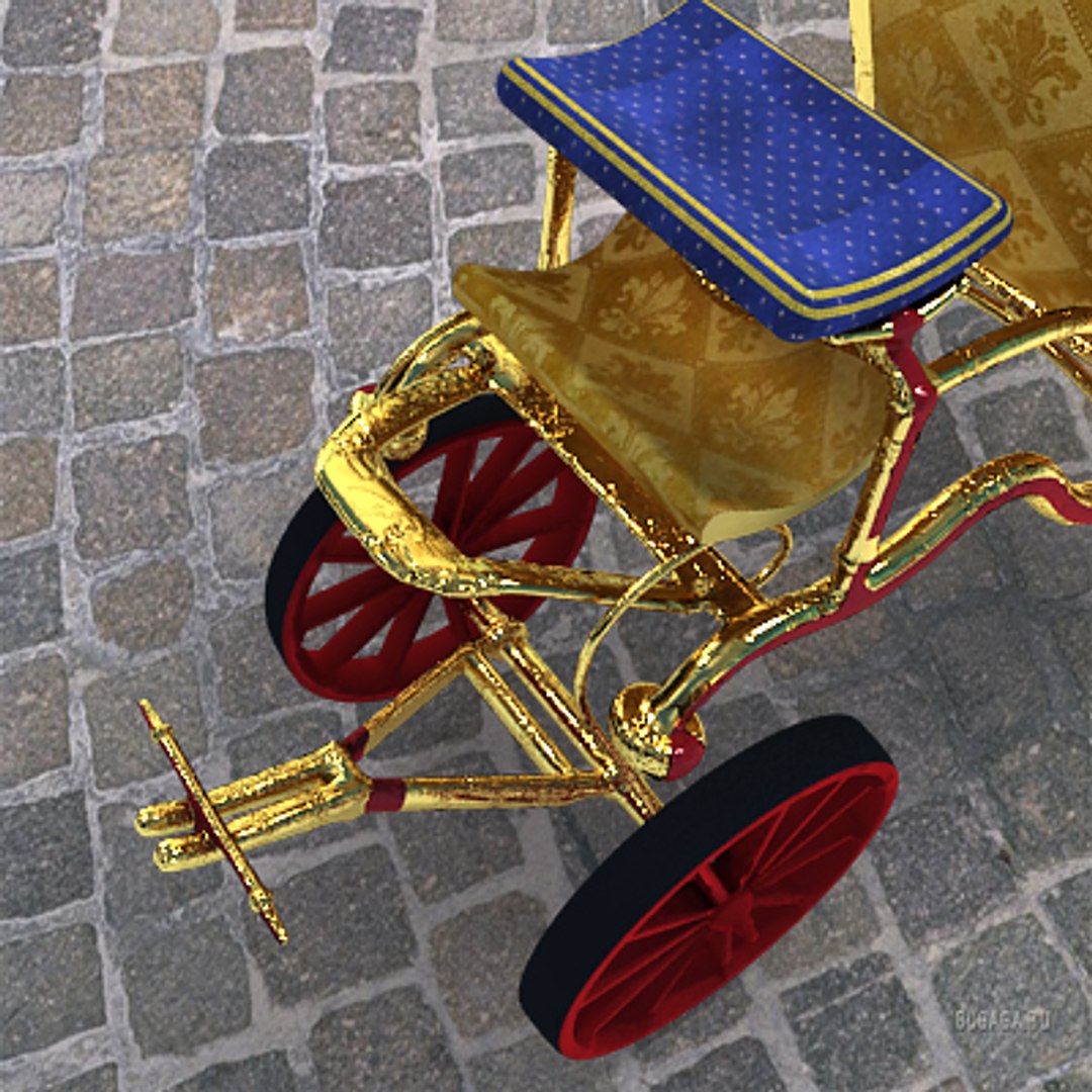 3d Circus Carriage Model