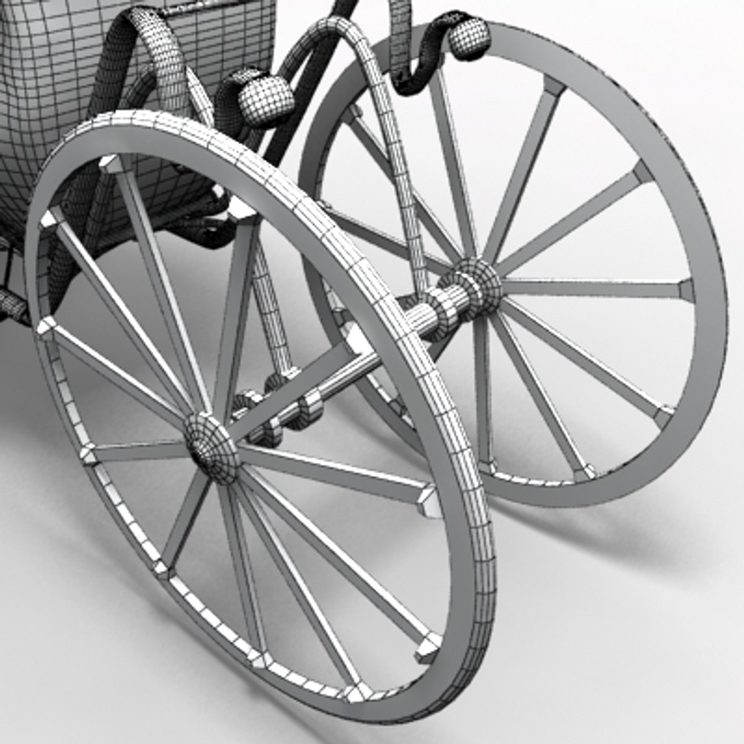 3d Circus Carriage Model