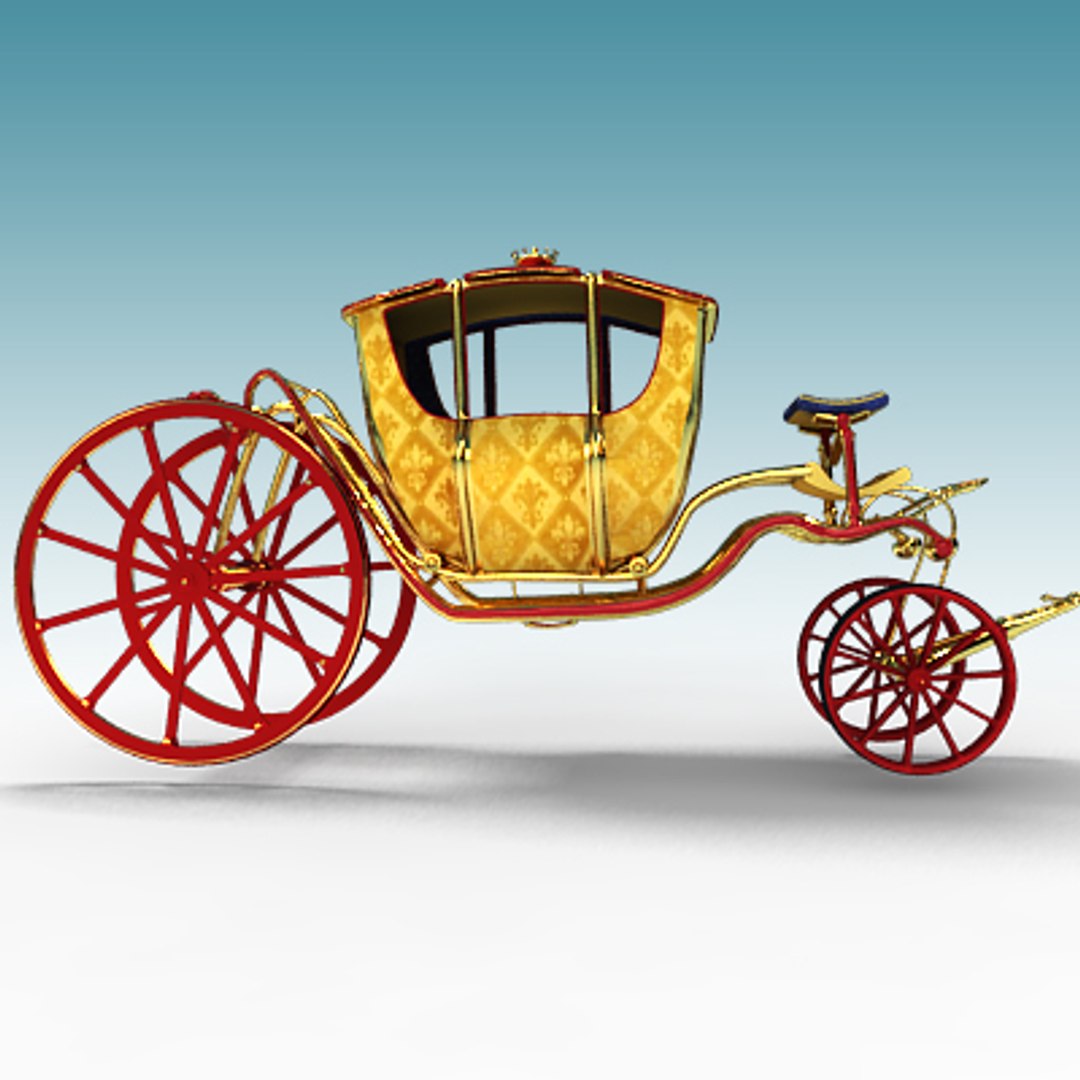 3d Circus Carriage Model