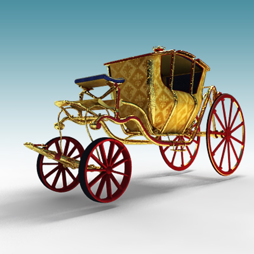 3d Circus Carriage Model