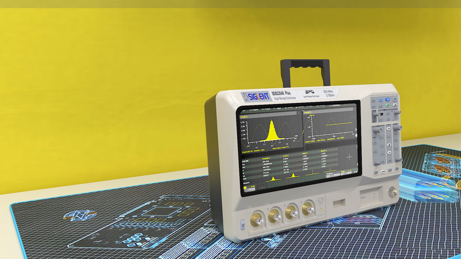 Oscilloscope 3D Model - TurboSquid 1907213