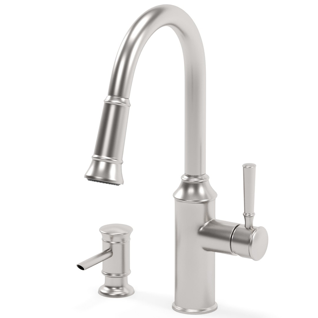 3D MOEN Kitchen Faucet Colletion 01 Model - TurboSquid 2192696