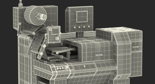 Packing machine model - TurboSquid 1350938