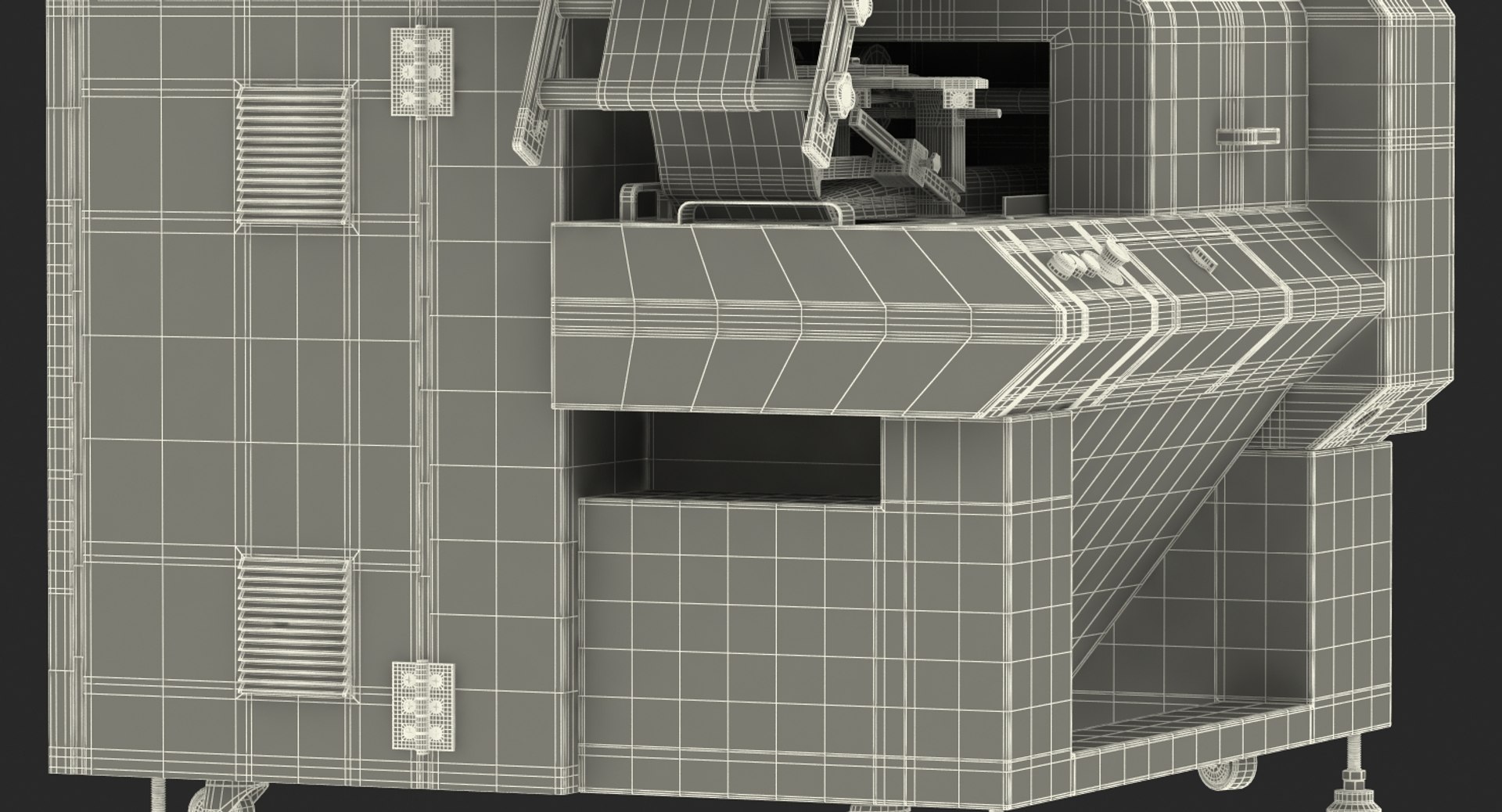 Packing machine model - TurboSquid 1350938