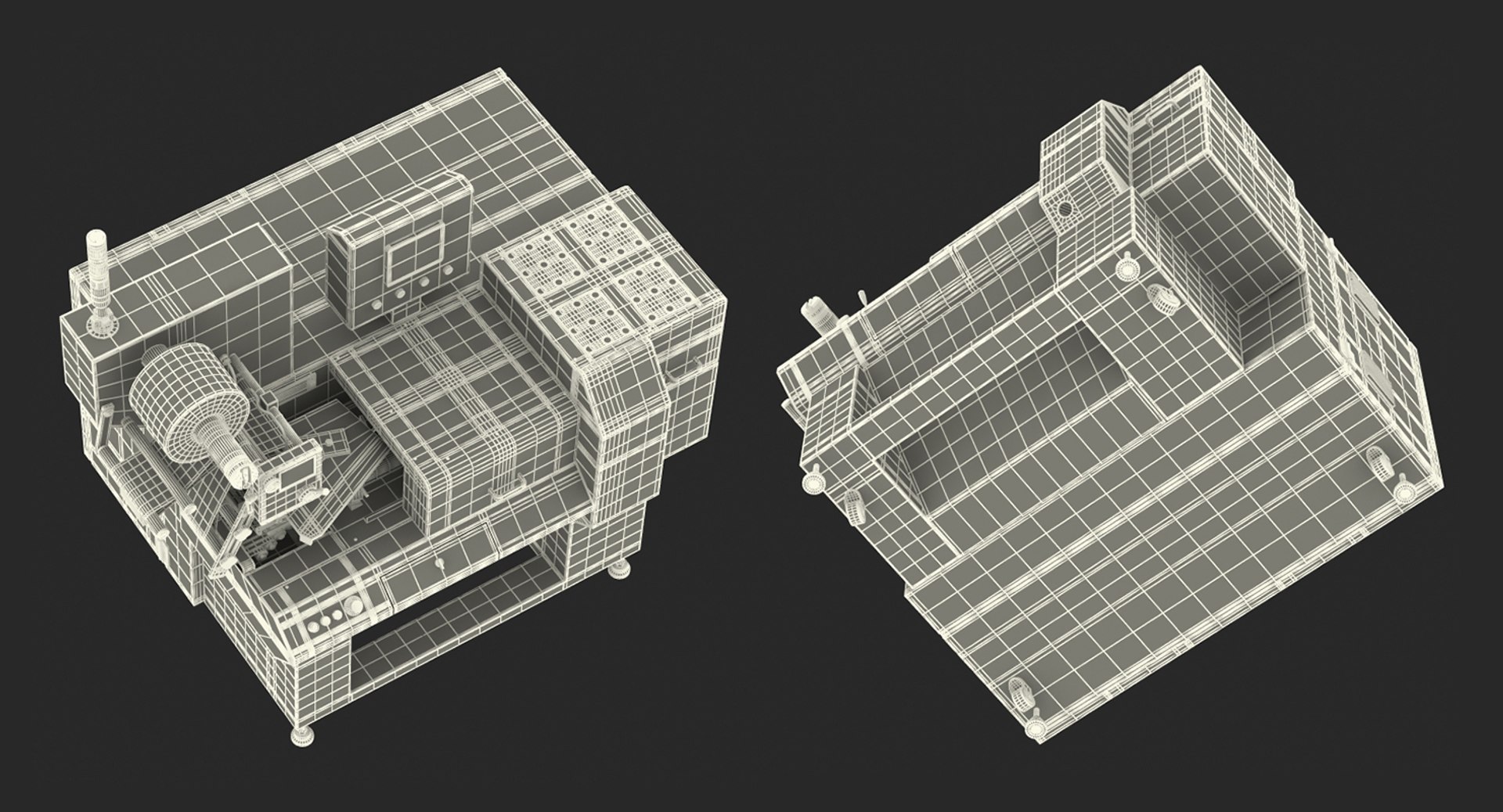 Packing machine model - TurboSquid 1350938