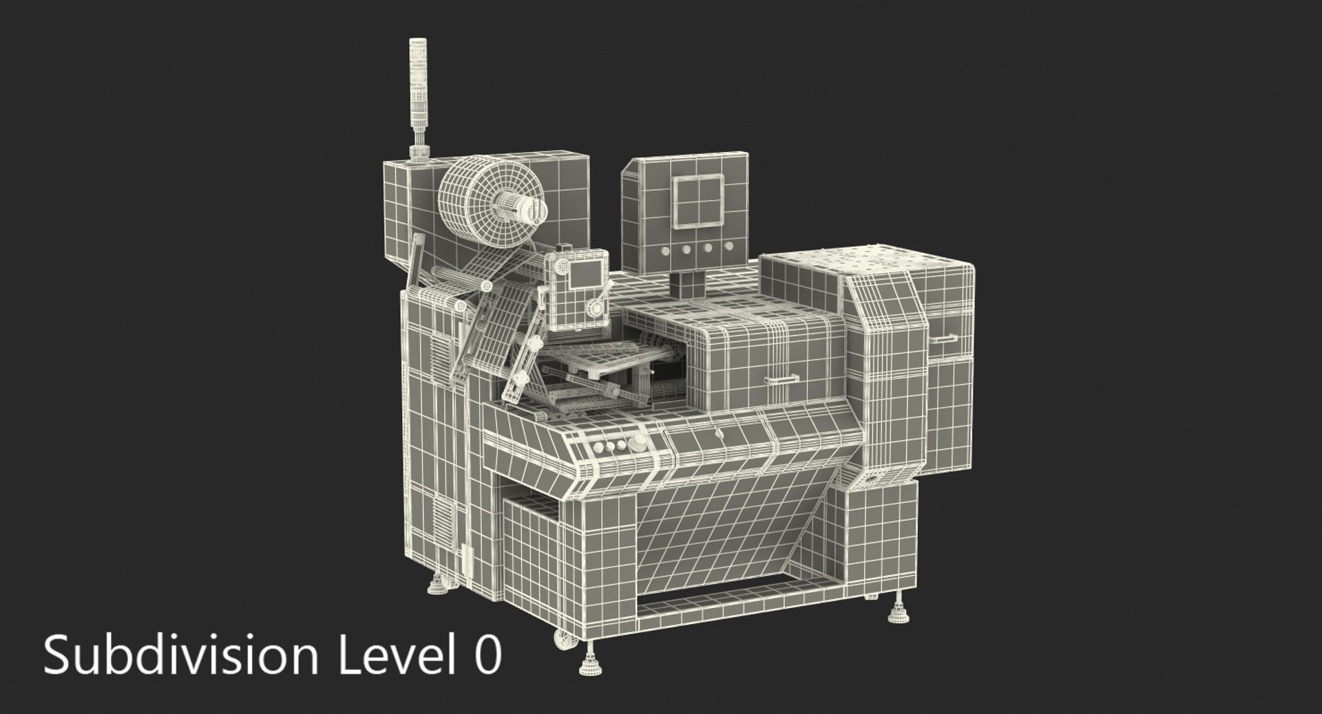 Packing Machine Model - TurboSquid 1350938