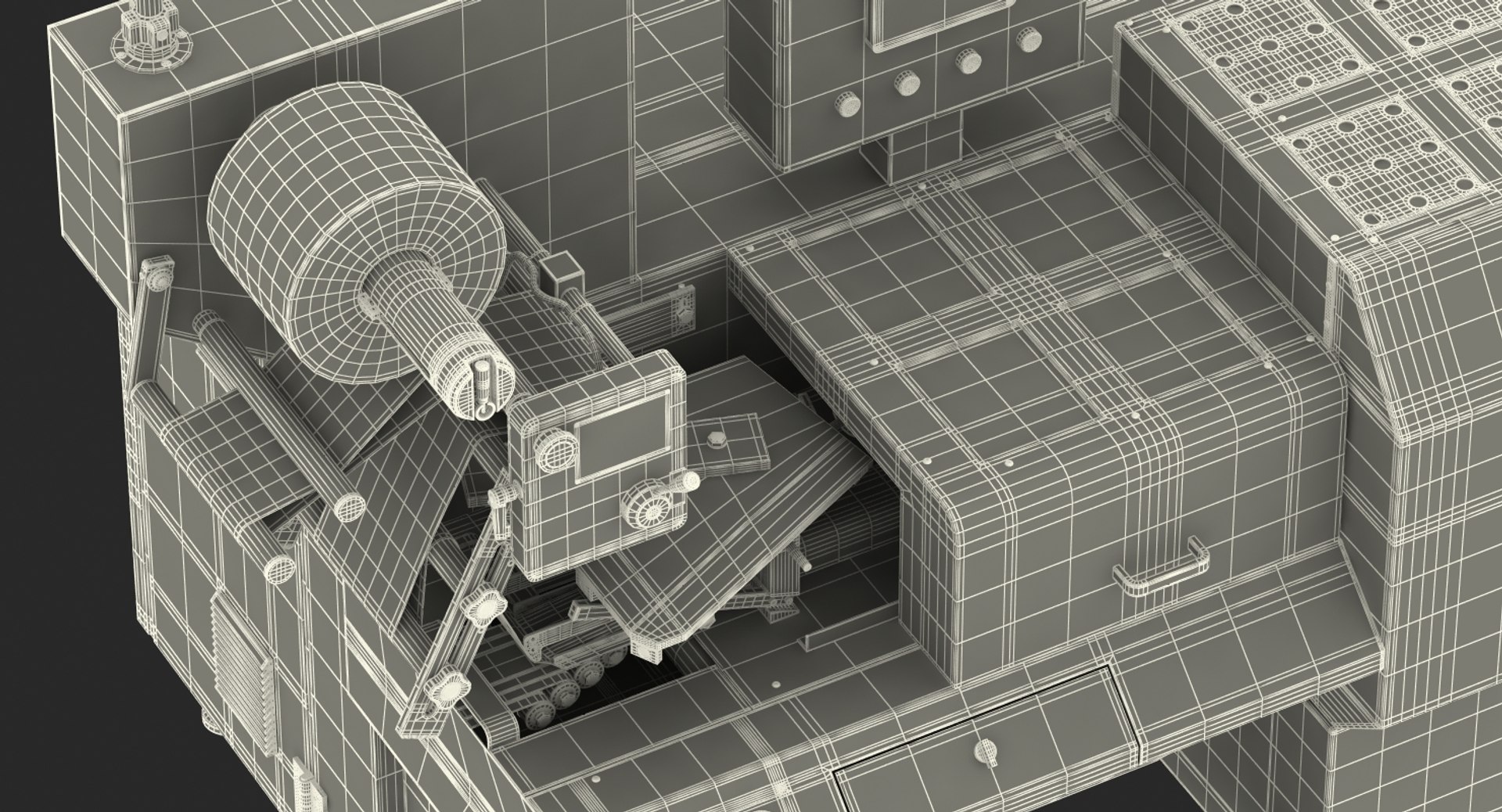 Packing machine model - TurboSquid 1350938