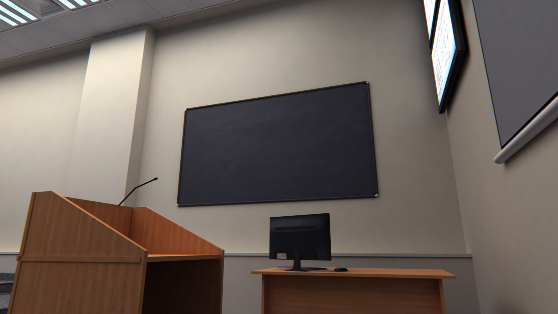 3d Presentation Room Auditorium