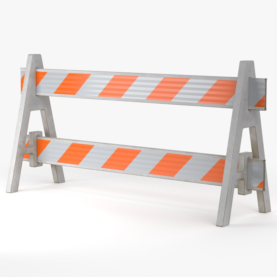3D Model Barricade - TurboSquid 1840408