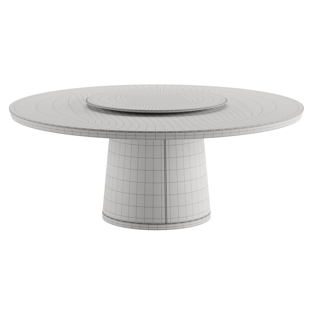 3D Table And Chair Enn Ozzy By Flexform - TurboSquid 2425753