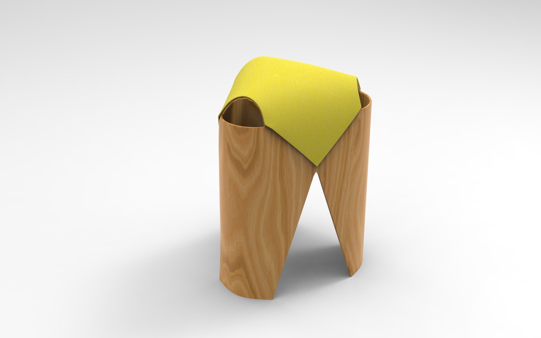 Falabella Stool Model - TurboSquid 1990532