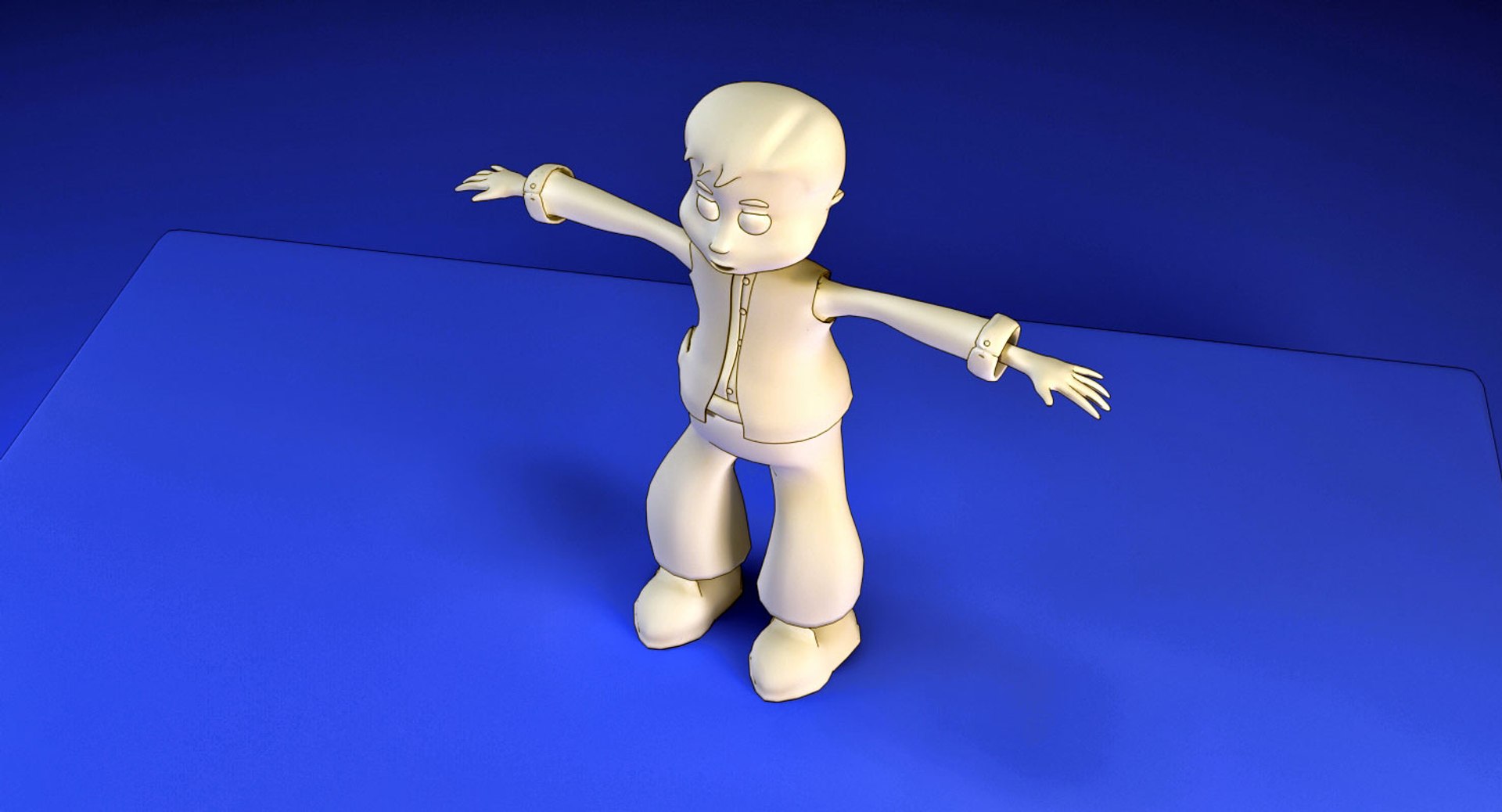 3D Low-poly Toon Kid Model - TurboSquid 1398562