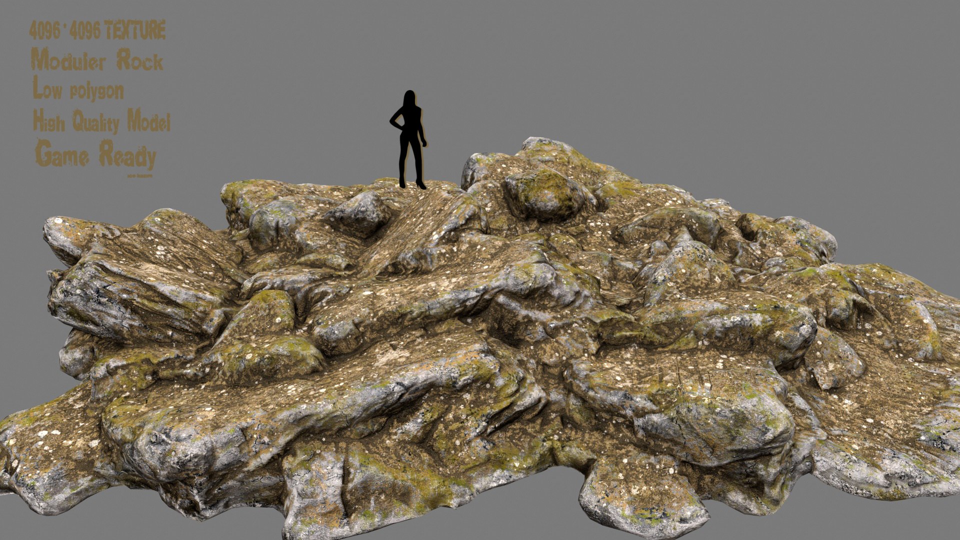 3D model rocks - TurboSquid 1166363