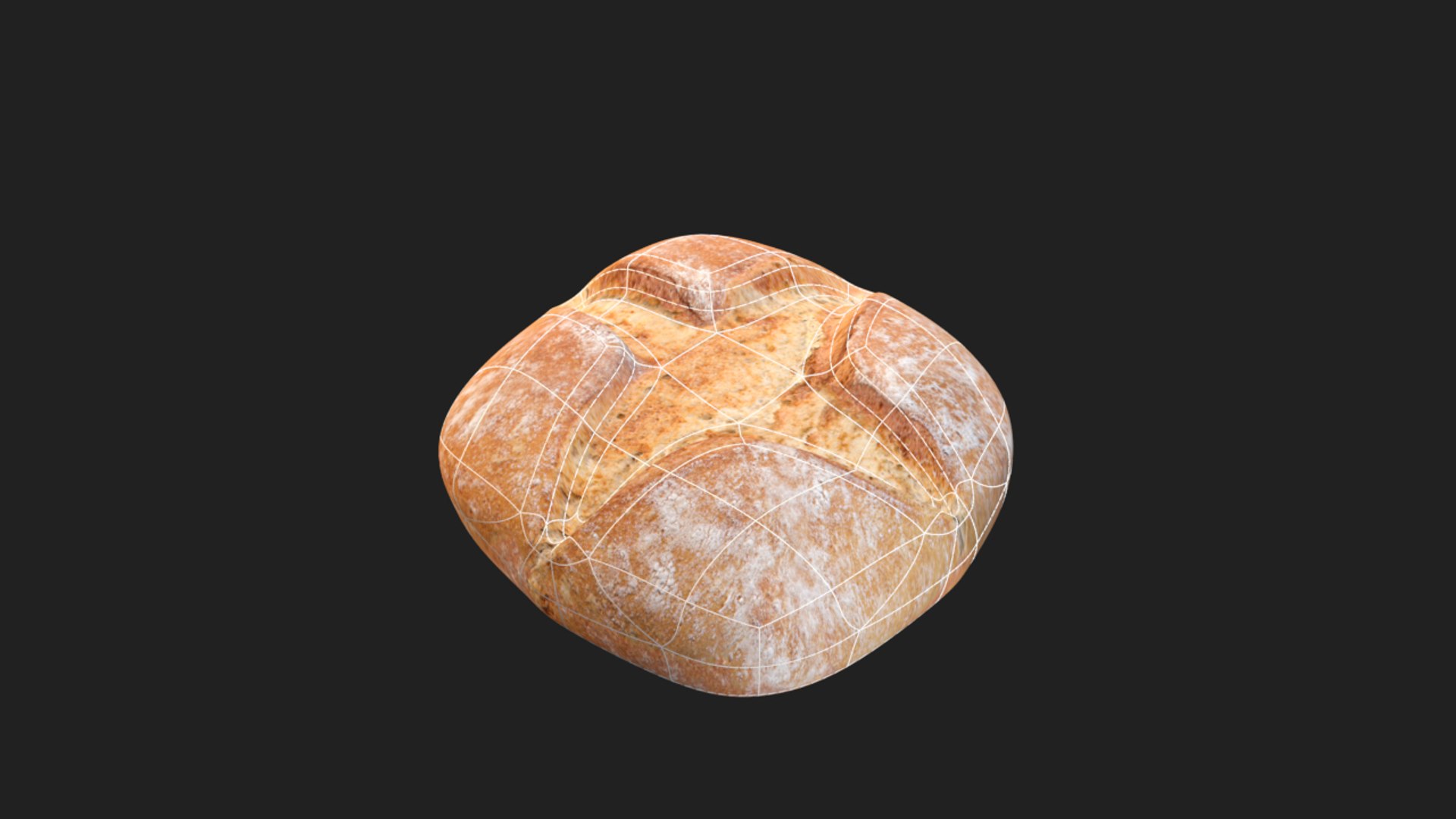 Piece Bread 3d Max
