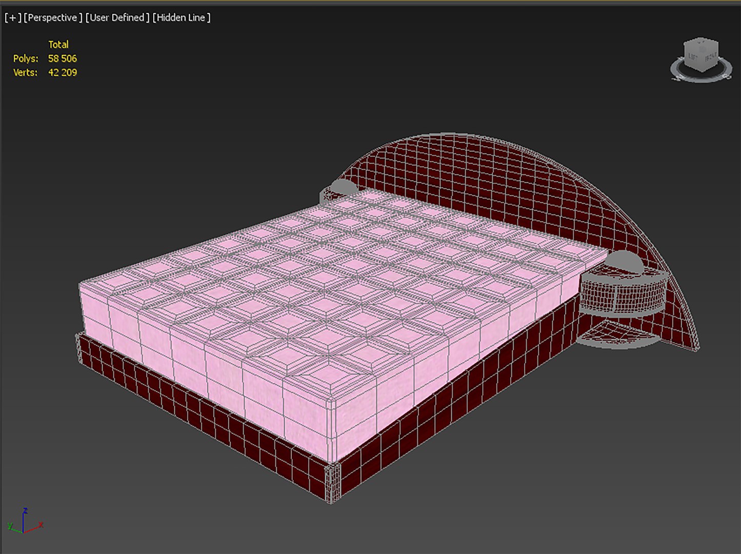 3D Stylized Bed Model - TurboSquid 2180732