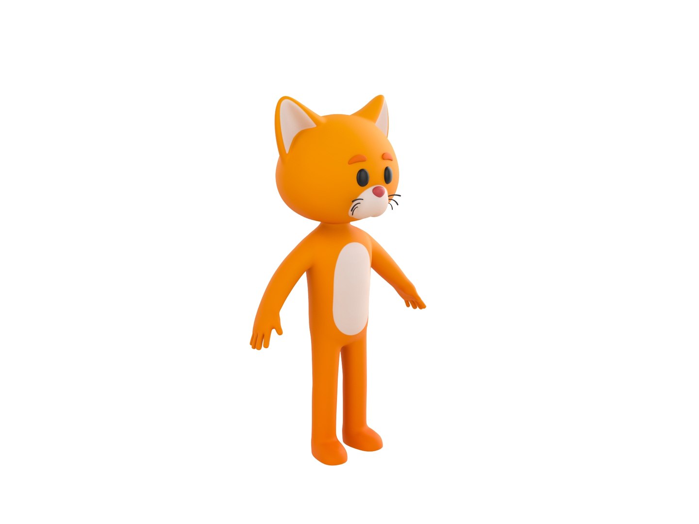 Character169 Cat Model - TurboSquid 1864491