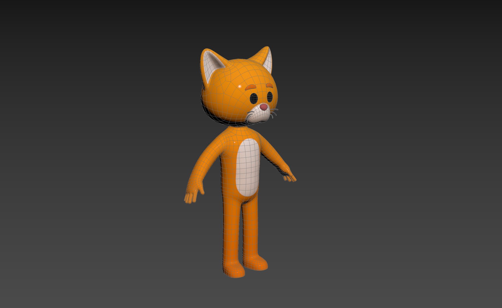 Character169 Cat Model - TurboSquid 1864491