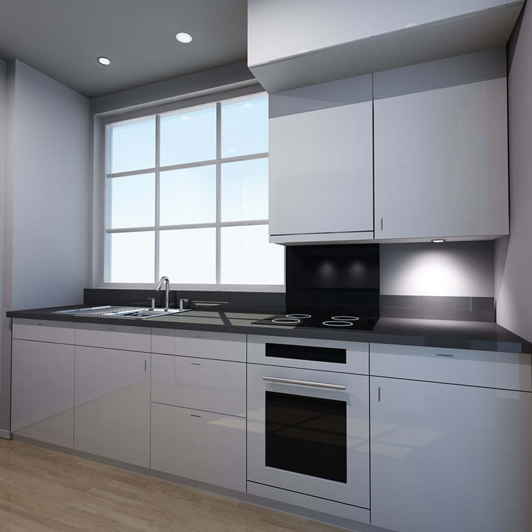 3d Kitchen Model