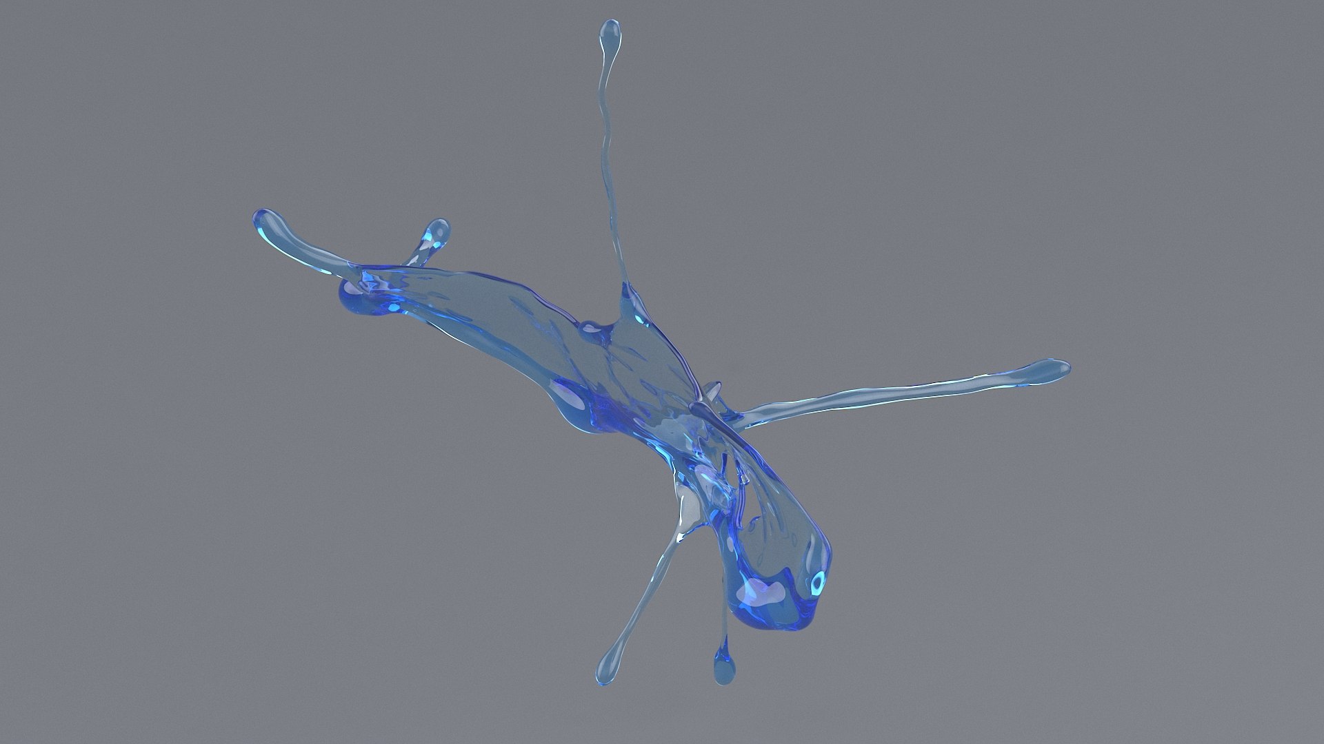 3D Model Abstract Liquid Splash 7 09 - TurboSquid 1720242